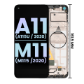 LCD Assembly With Frame Replacement For Samsung Galaxy A11 (A115U ...