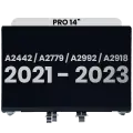 Complete LCD Display Assembly Replacement For MacBook Pro 14" (A2442 ...